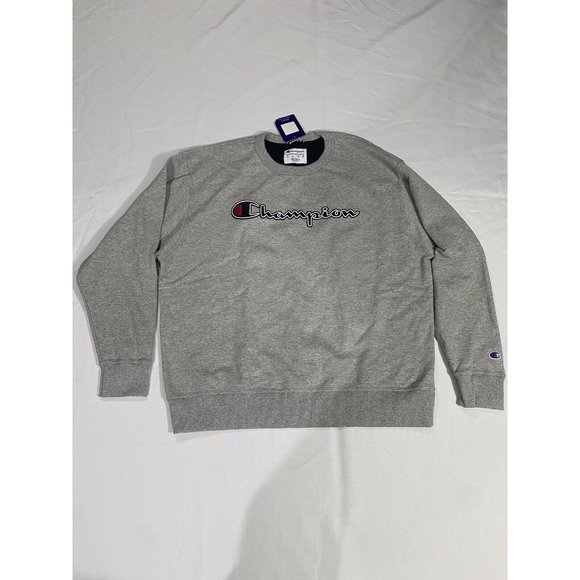 Champion | Sweaters | New Mens Xl Grey Champion Crewneck Sweater | Poshmark